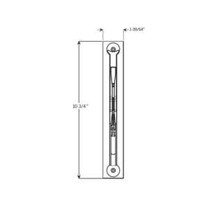 Endura Flip Lever Assembly - French Door Solutions - BetterDoor