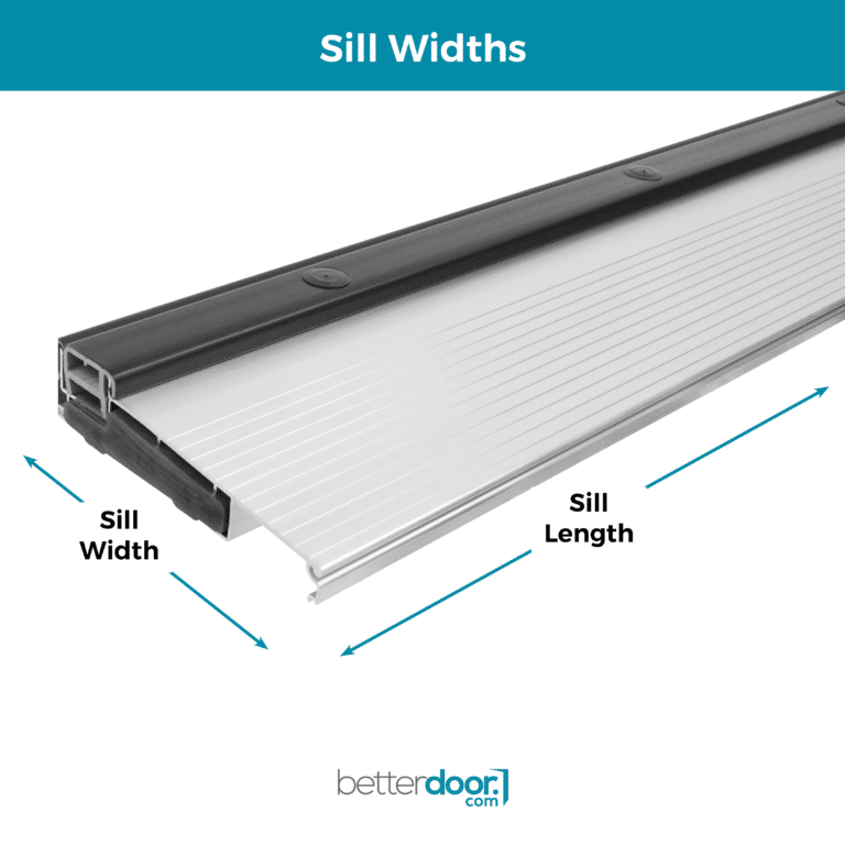 Z-Series Inswing Sill Extenders - BetterDoor