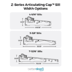 Endura Z-Articulating Cap Sill™ and Sealing System | Sill System