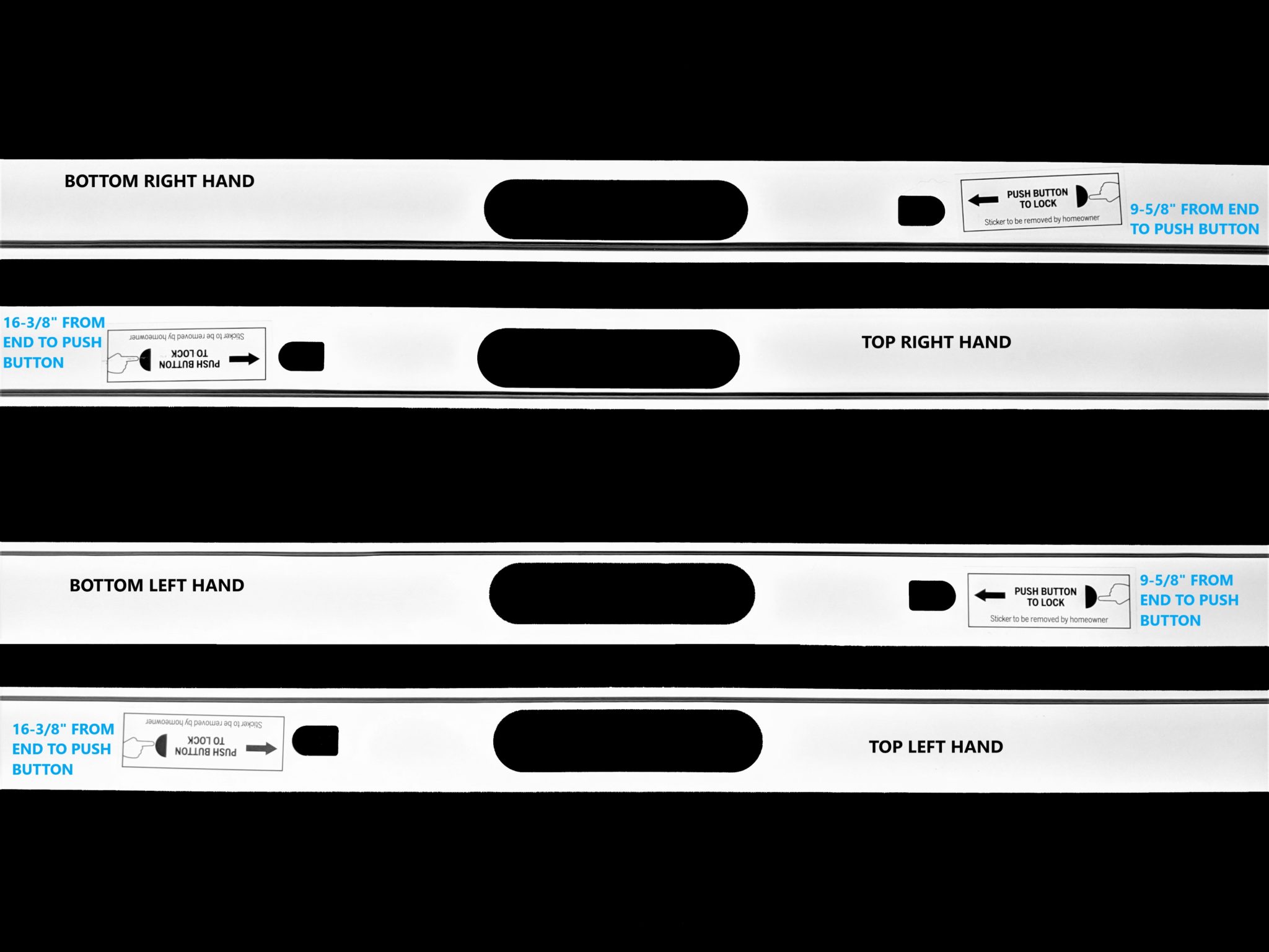 Astragal Punched Finned Trim Strip - BetterDoor